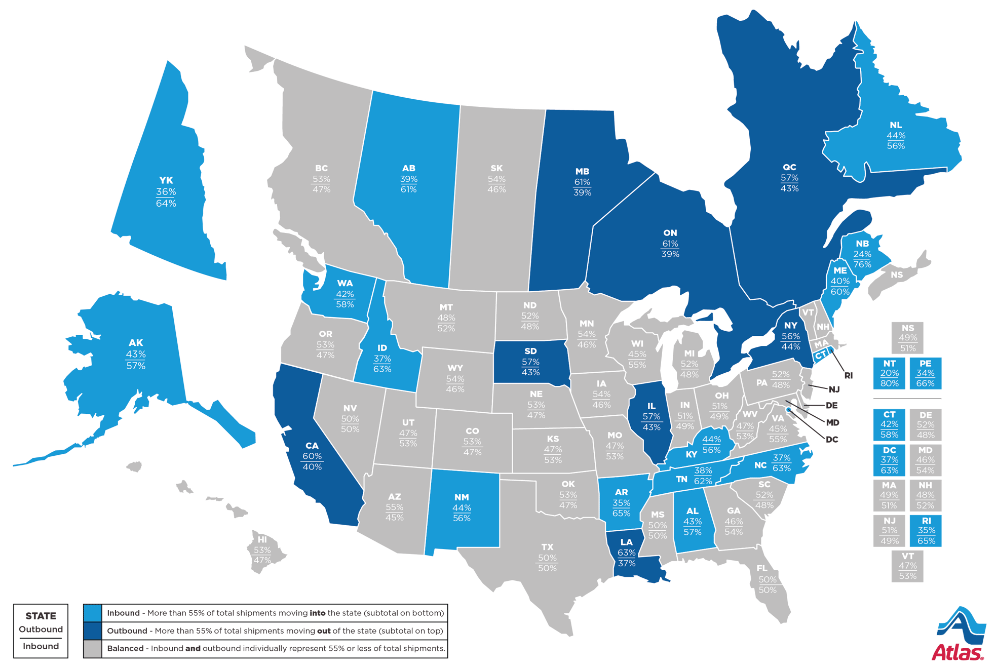 2024 Migration Patterns: Where Is America Moving? | Atlas Van Lines